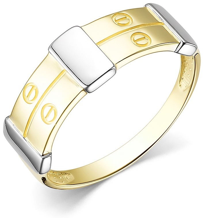 Купить Кольцо Lucente К5016л_17 размер 17 вес 1.79 г золото, без вставок в Алматы – Магазин на ...