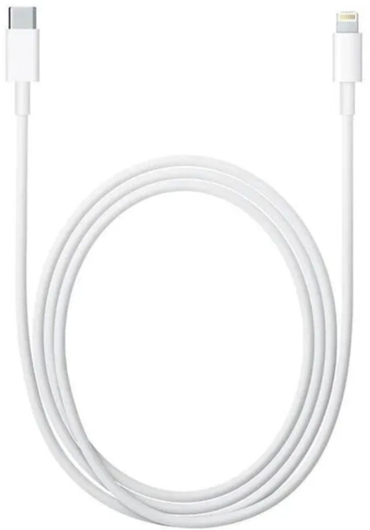 Купить Кабель Apple Lightning (M), USB TypeC (M) белый в Алматы ...