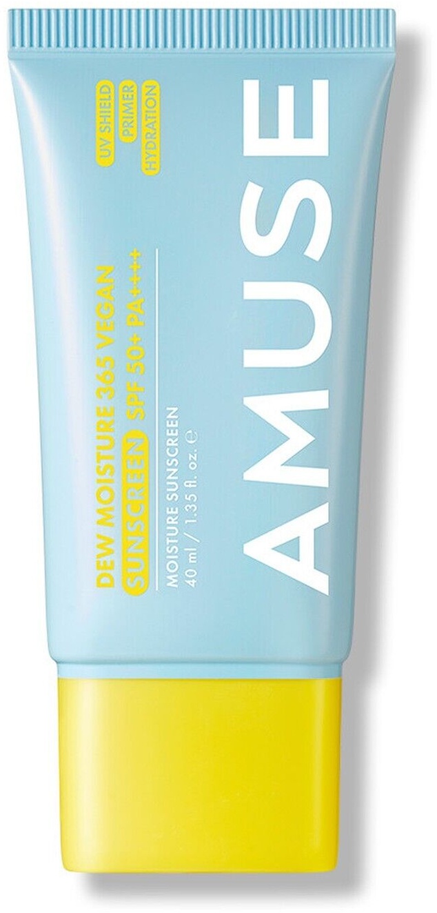 Купить Amuse крем Dew Moisture 365 1,35 унции / 40 мл SPF50+ PA++++ K-Beauty для лица, для ...