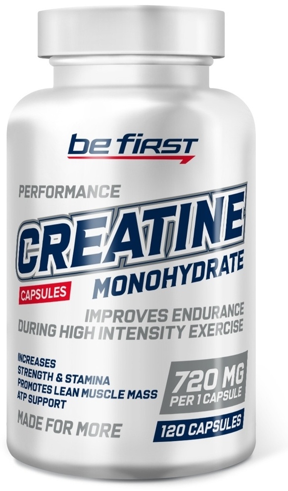 Купить Креатин Be First Creatine Monohydrate 120 капсул в Алматы ...