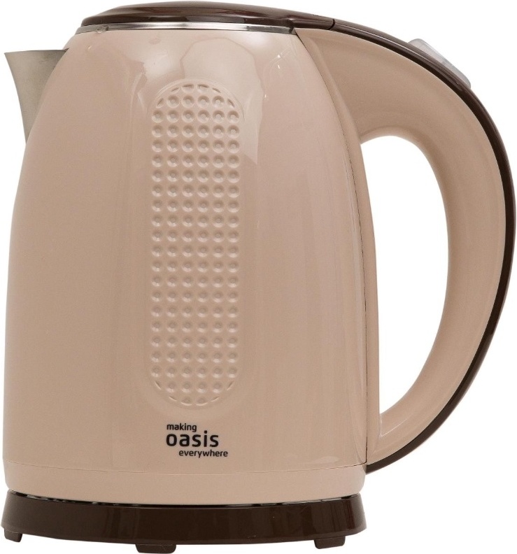 Купить Электрочайник Oasis K-6SPI бежевый в Алматы – Магазин на Kaspi.kz