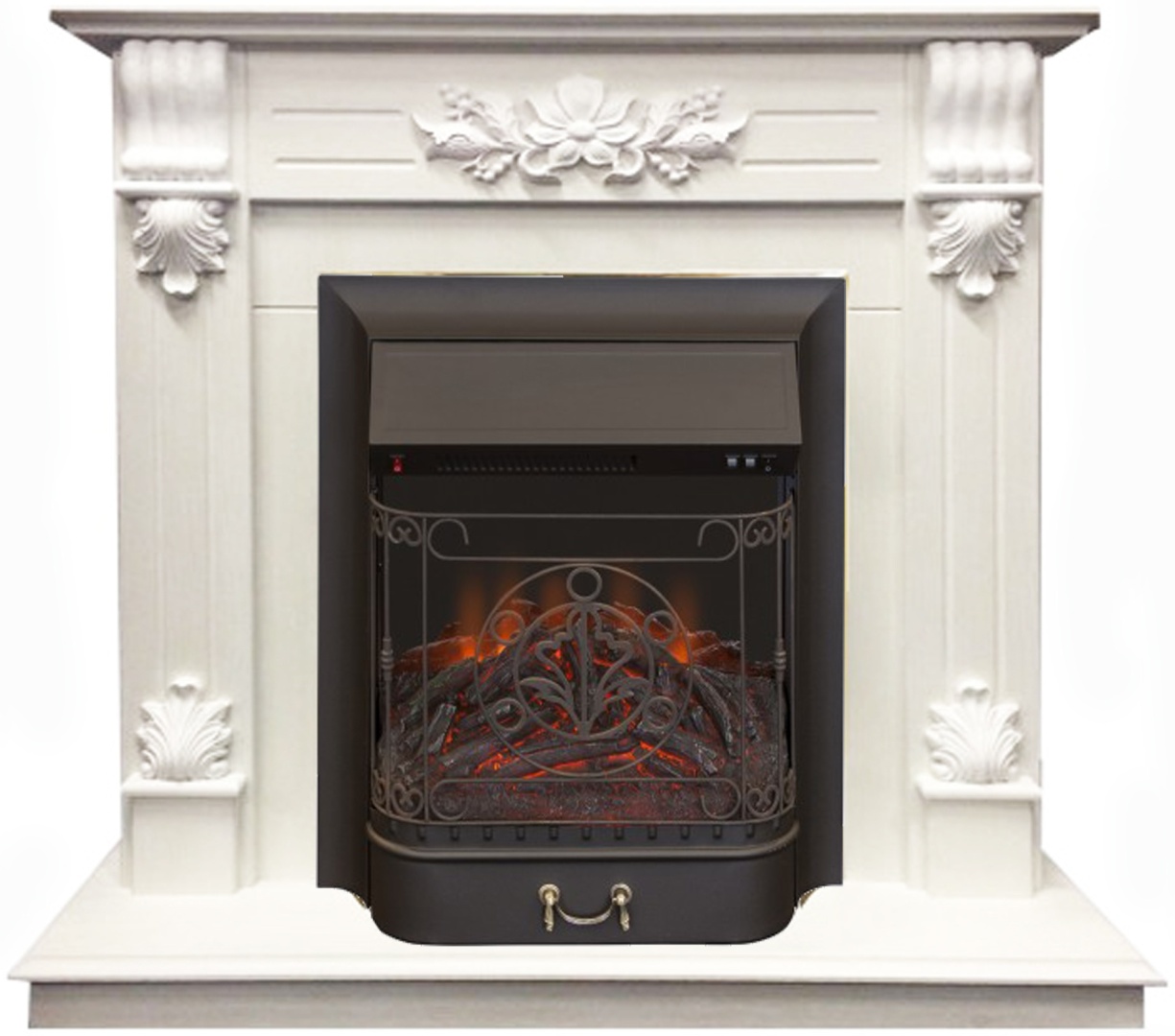 Купить Электрокамин RealFlame напольный OTTAWA R STD/EUG WT-F614 + MAJESTIC-S LUX BL SHB (MJ4) в ...