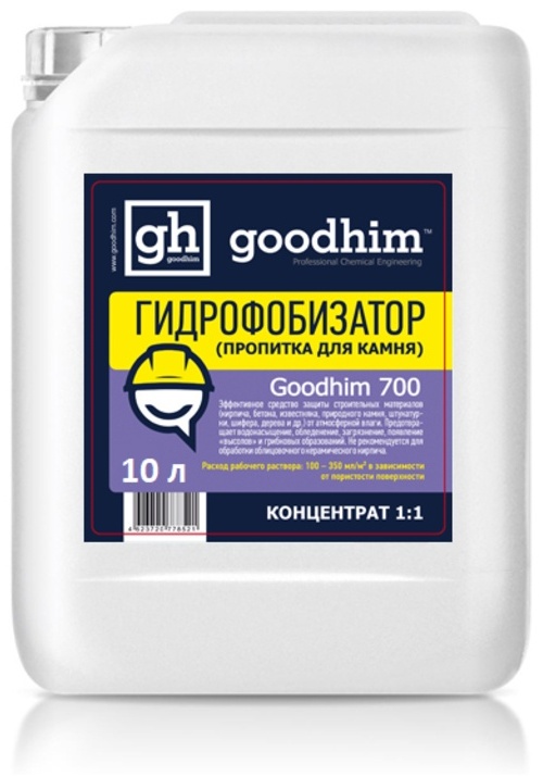 Купить GOODHIM пропитка Гидрофобизатор бесцветный, 5 л в Алматы ...