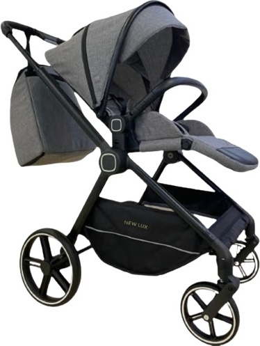 Купить Коляска прогулочная New Lux Z1, серый в кредит в Алматы – Kaspi ...
