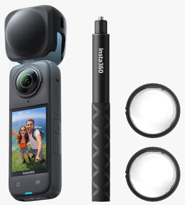 Купить Экшн камера Insta360 X4 Get Set Bundle в Алматы Магазин на