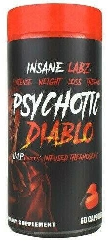 Купить Предтренировочный комплекс Insane Labz Psychotic Diablo 60 капс ...