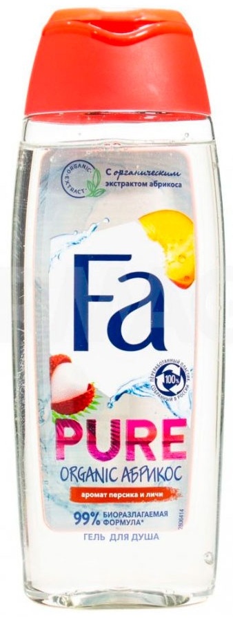 Купить FA Pure Organic персик и личи гель 250 мл в Алматы – Магазин на ...