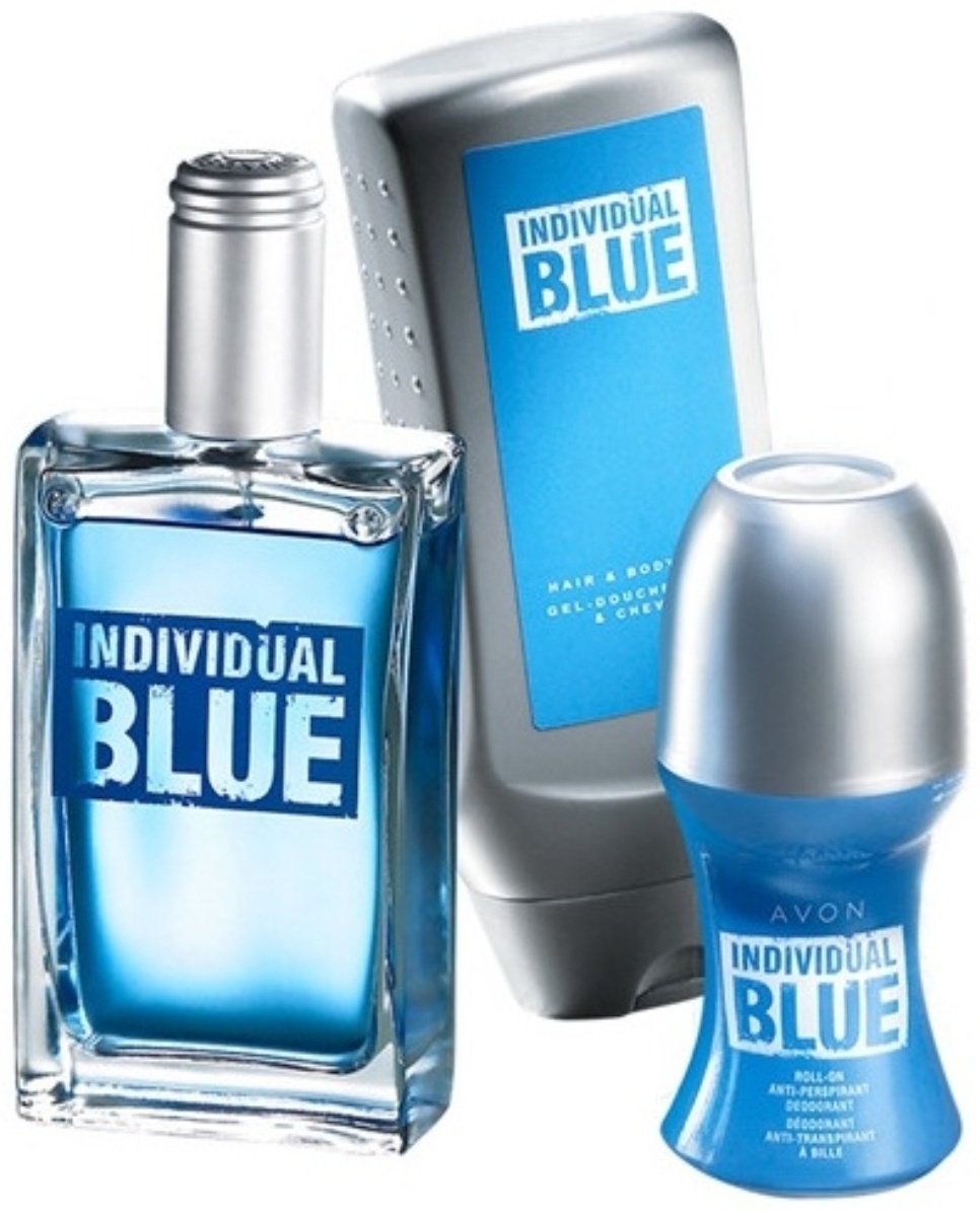 Купить Avon Individual Blue парфюмерный набор 100 мл, для мужчин в ...