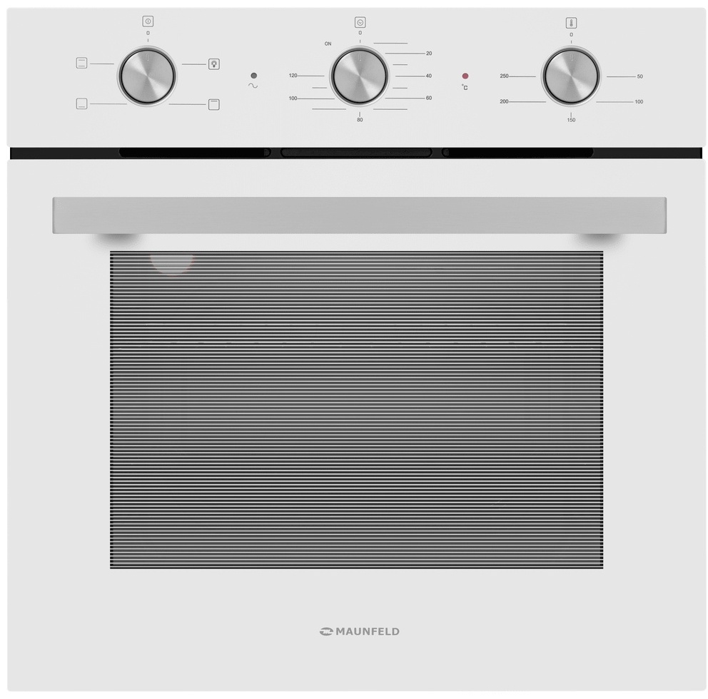 Купить Духовой шкаф MAUNFELD AEOC6040W белый в Алматы – Магазин на Kaspi.kz