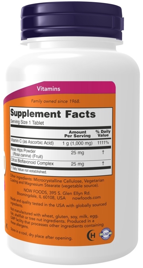 Купить NOW C-1000 таблетки 100 шт в кредит в Алматы – Kaspi Магазин