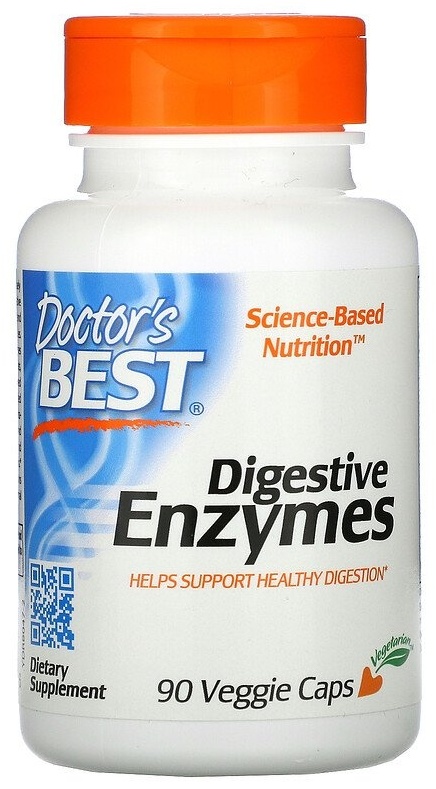 Купить Doctor's Best Пищеварительные ферменты 90 капсул в Алматы ...