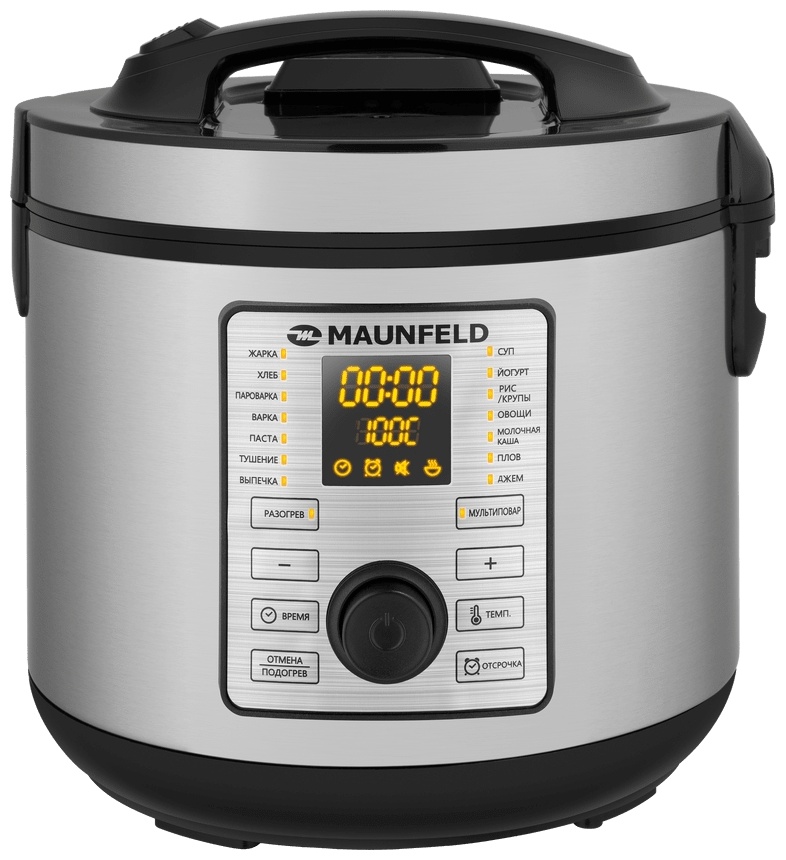 Купить Мультиварка MAUNFELD MPMC-1625S стальной в Алматы – Магазин на ...