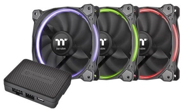 Купить Система охлаждения Thermaltake Riing Plus 14 LED RGB Radiator ...