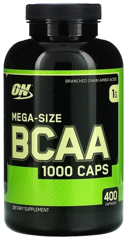 Купить BCAA Optimum Nutrition BCAA 1000 400 капсул в Алматы – Магазин ...
