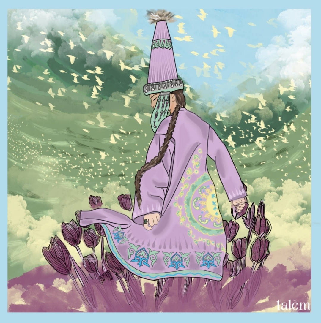 Купить Платок Talem полиэстер 100 x 100 см в Алматы – Магазин на Kaspi.kz