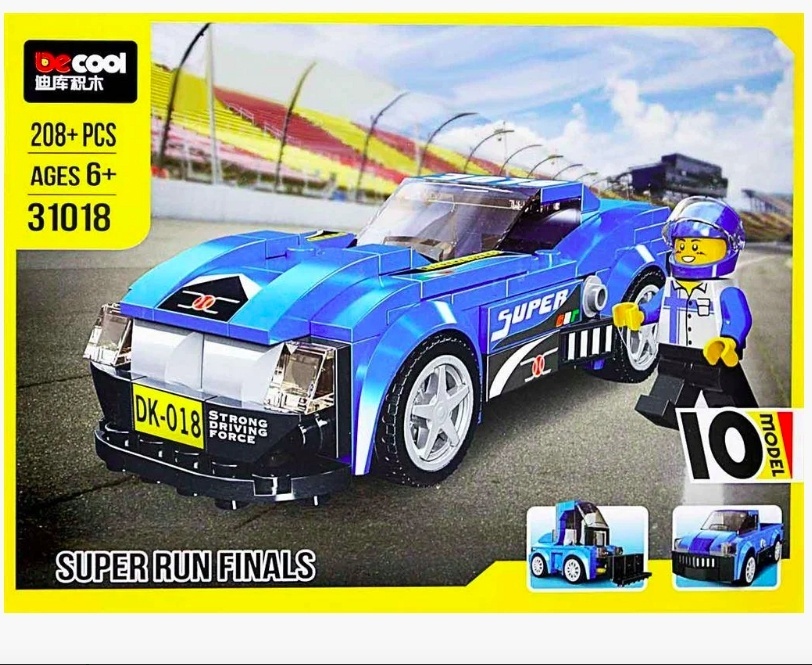 Купить Decool Multificence 10 в 1 Супер финалисты, деталей 208 шт в кредит в Алматы – Kaspi Магазин