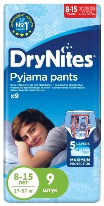 Купить Трусики Huggies XXL, 9 шт в Алматы – Магазин на Kaspi.kz