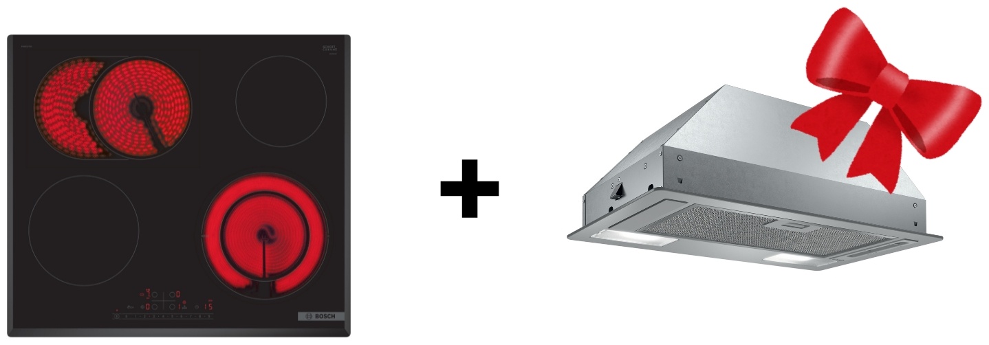 Купить Варочная поверхность Bosch PKN651FP2E черный + подарок в Алматы ...