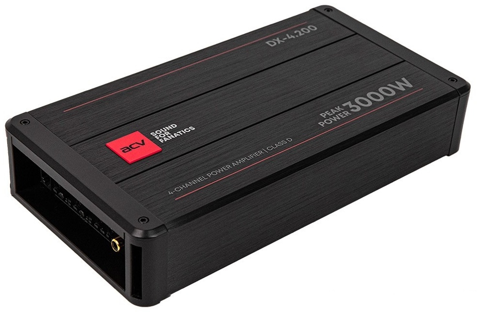 Купить ACV Усилитель ACV DX-4.200 V3 3000 Вт 4 канальный в Алматы – Магазин на Kaspi.kz