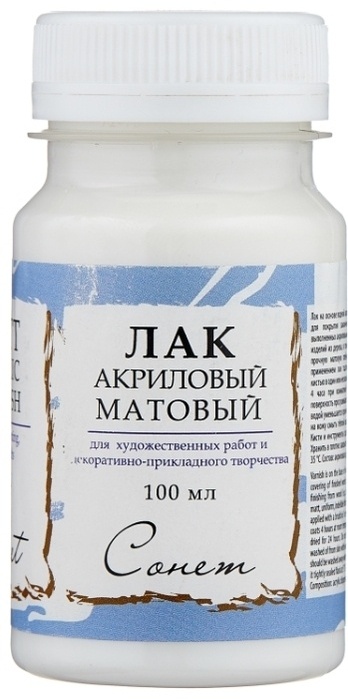 Купить Лак ЗХК Сонет акриловый, матовый, 100 мл, банка в Алматы ...