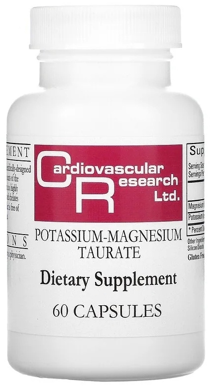 Купить Cardiovascular Research БАД Potassium-Magnesium Taurate 60 ...