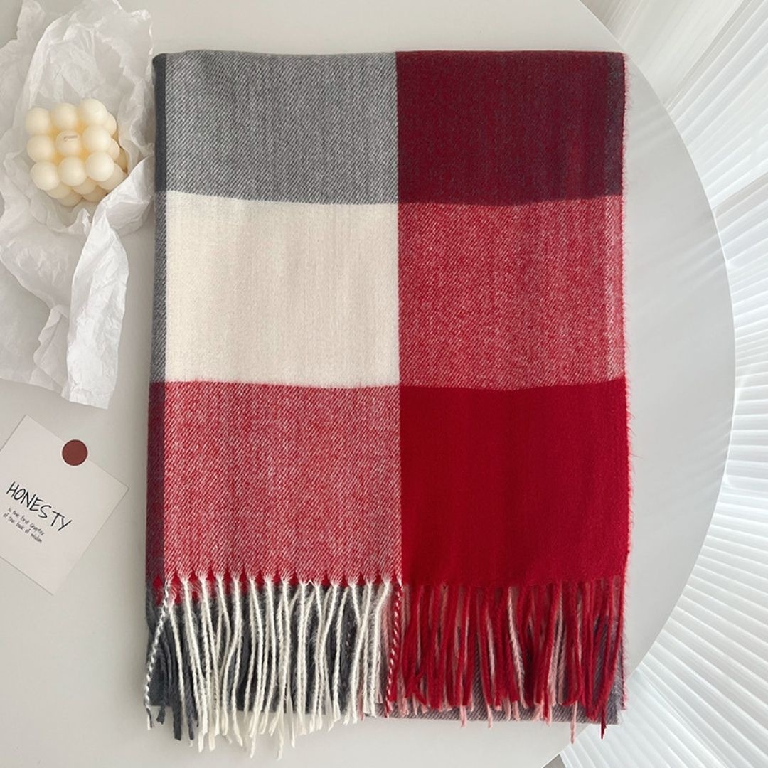 Купить Палантин Cashmere PLN05-KR кашемир 180 см x 70 см в Алматы ...