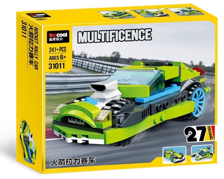 Купить Decool Multificence Ракетный Ралли, деталей 241 шт в Алматы – Магазин на Kaspi.kz