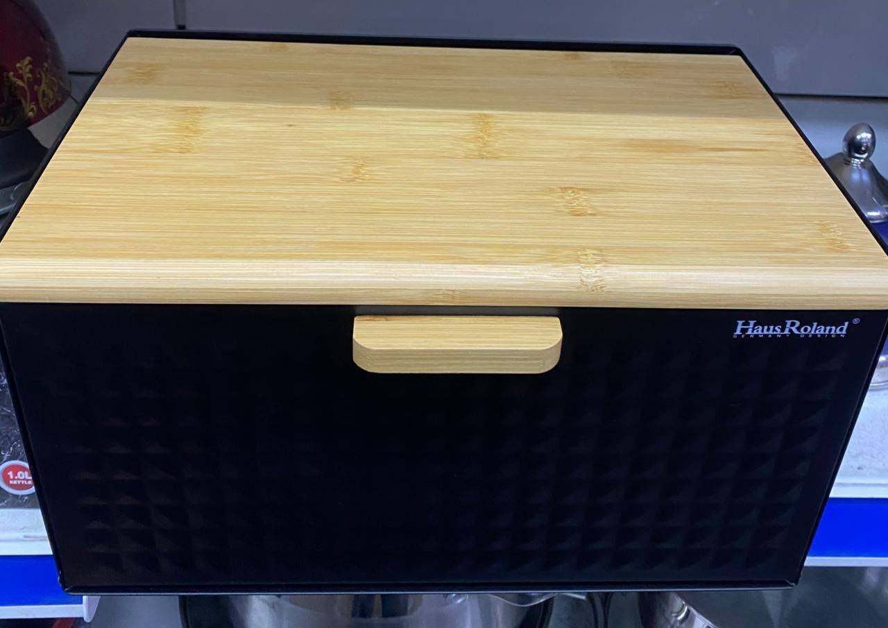 Купить Haus Roland хлебница HR418-1, дерево, металл в Алматы – Магазин ...