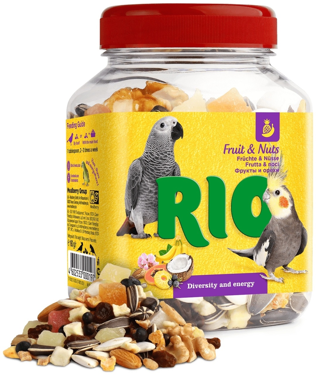 Купить Лакомство RIO зерна 503 160 г в кредит в Алматы – Kaspi Магазин