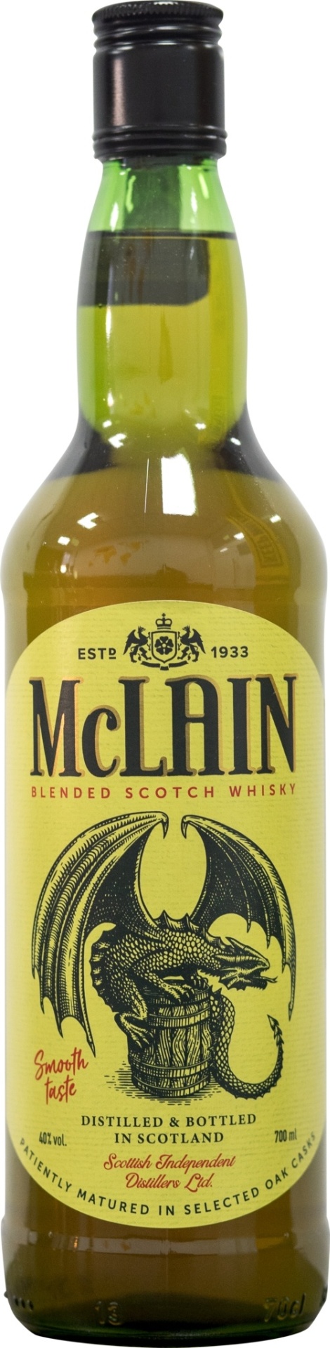Купить Виски Mclain Blended купажированный 40% 0.7 л в Алматы – Магазин ...