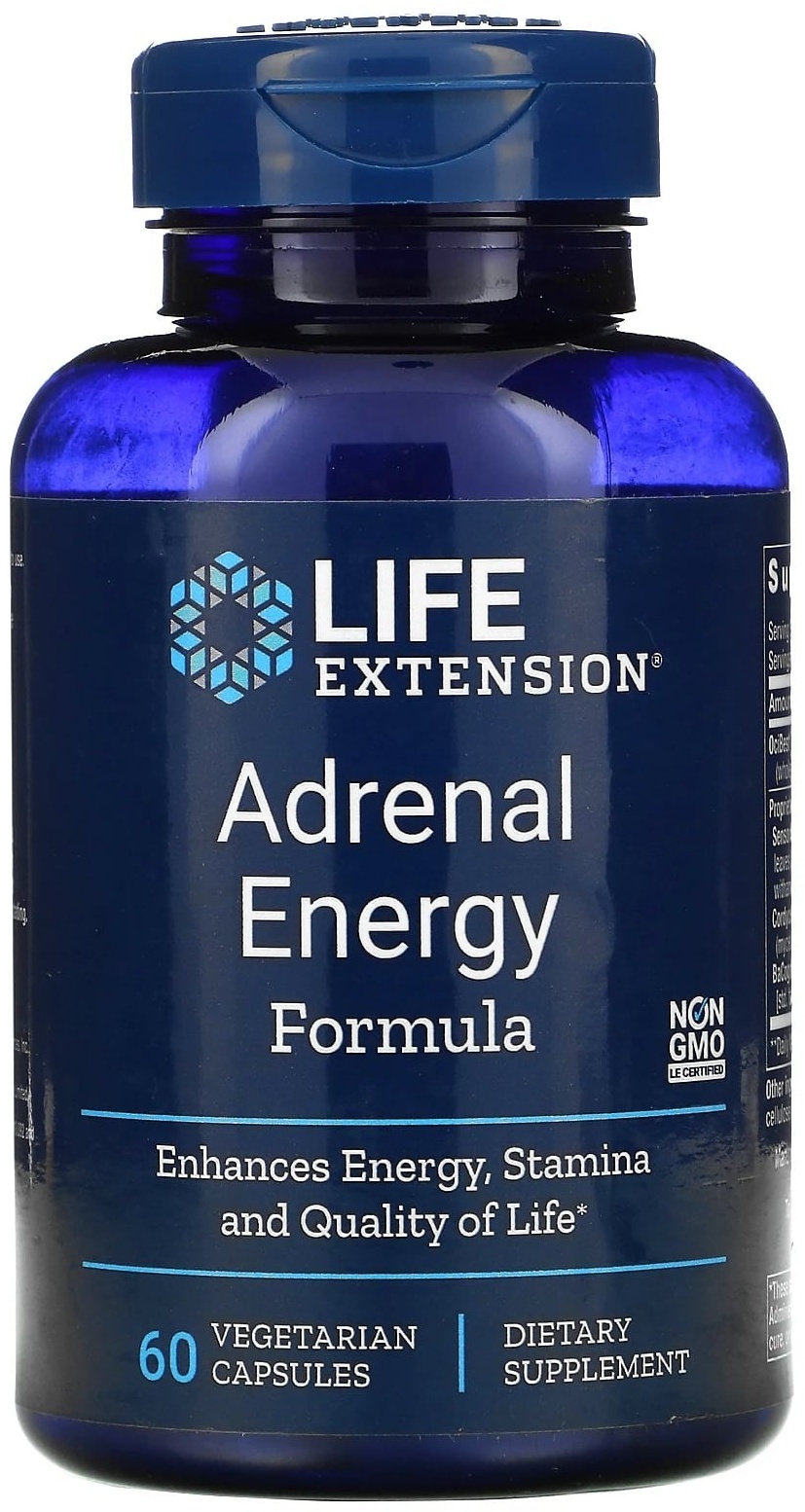Купить Life Extension БАД Adrenaline Energy Formula 60 капсул в Алматы ...