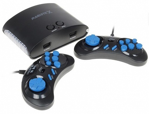 Купить Игровая приставка SEGA Magistr Turbo X 220 игр черный в Алматы – Магазин на Kaspi.kz