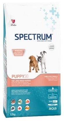Купить Корм Spectrum SPECTRUM LARGE BREED PUPPY FOOD PUPPY30 12KG 19403 ...