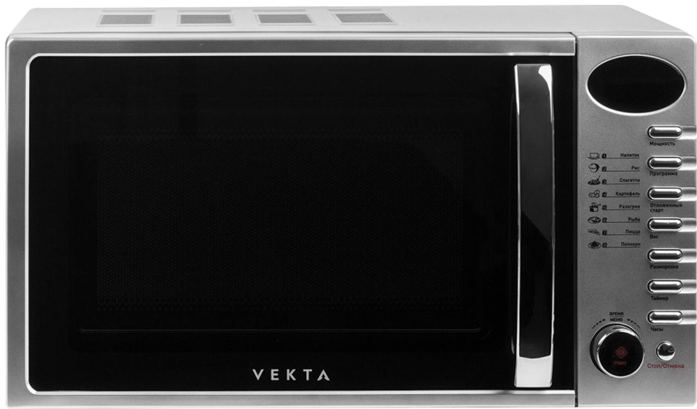 Купить Микроволновая печь VEKTA TS720ATS серебристый в Алматы – Магазин ...