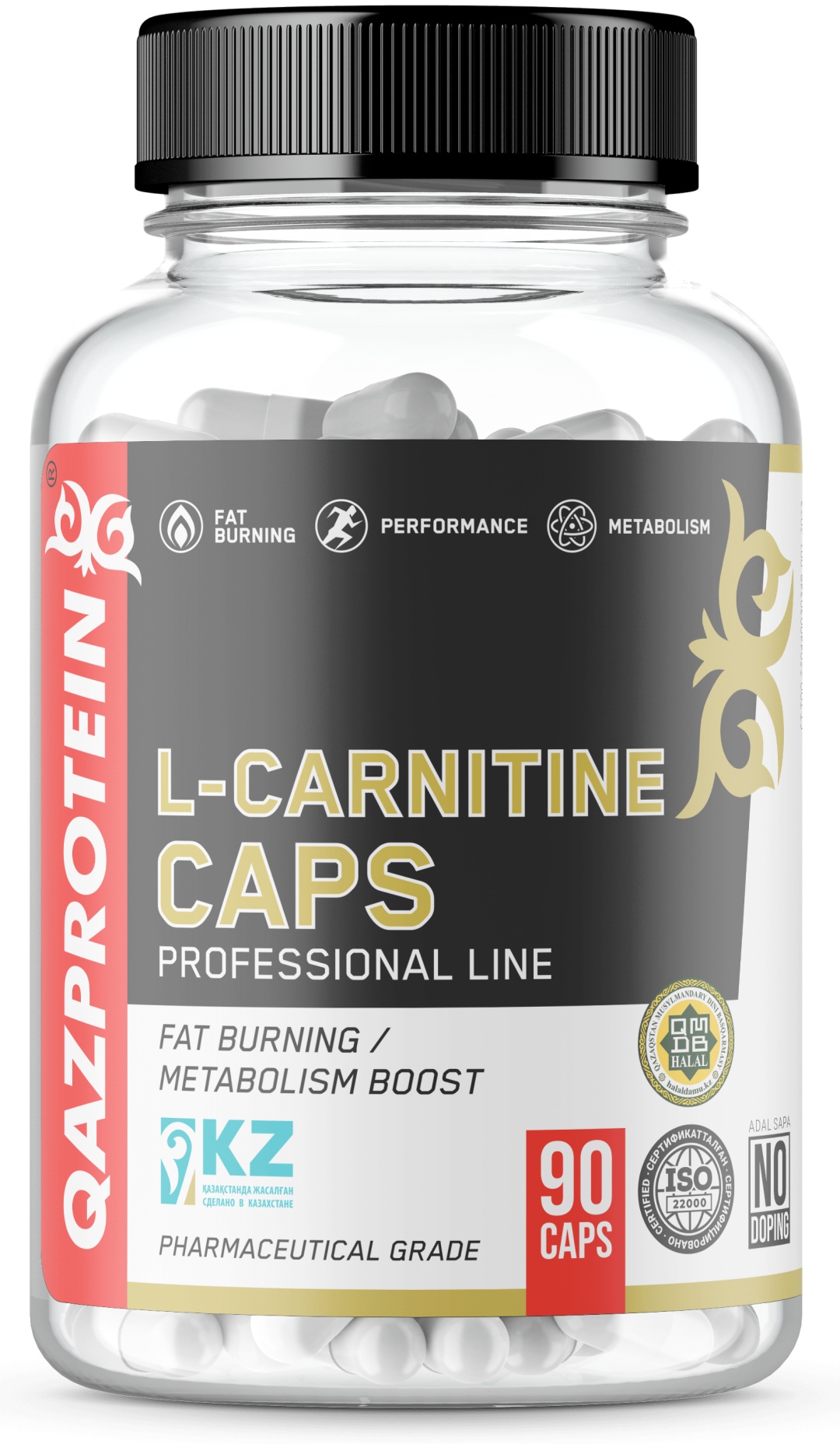 Купить Аминокислота Qazprotein L-Carnitine нейтральный 90 в Алматы ...