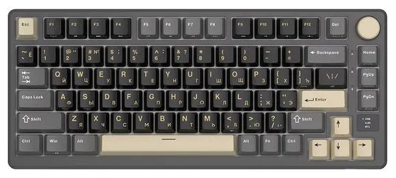 Купить Клавиатура Royal Kludge RKM75 черный в Алматы – Магазин на Kaspi.kz