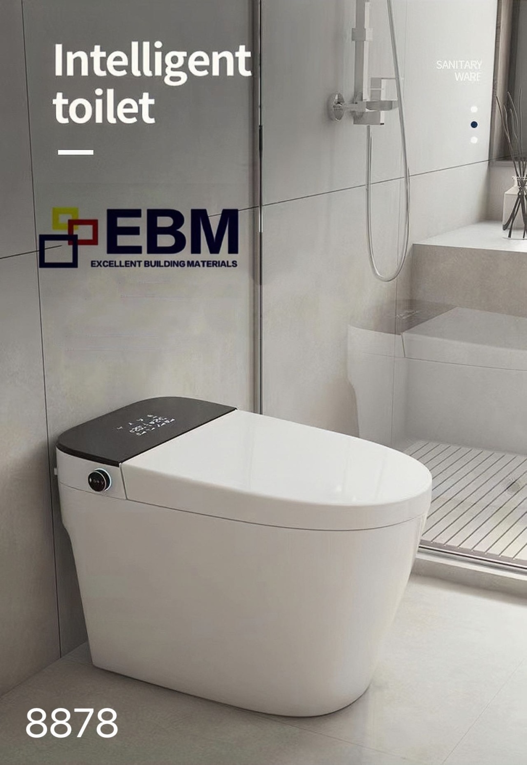 Купить EBM унитаз 8878, керамика в Алматы – Магазин на Kaspi.kz