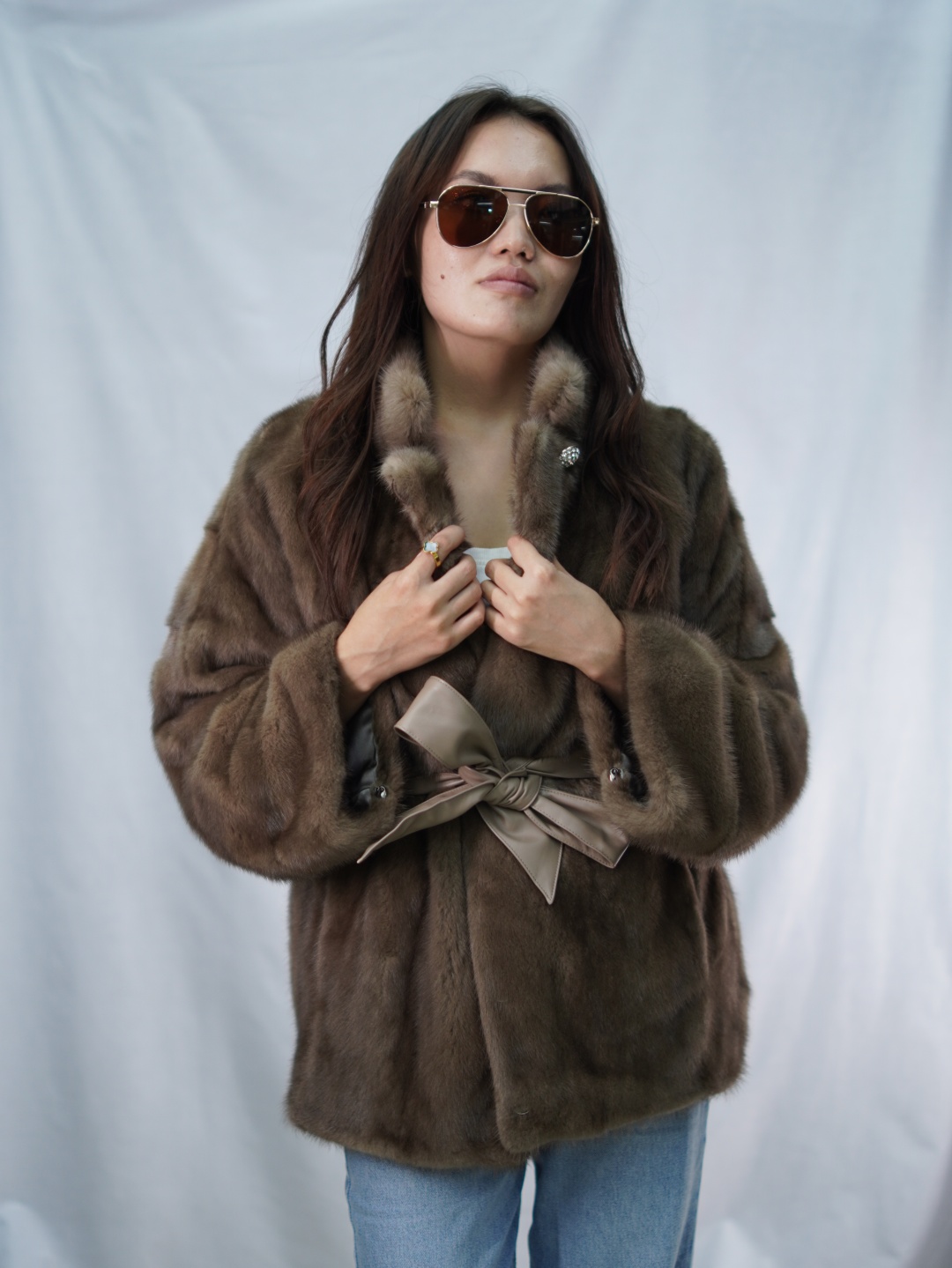 Купить Шуба Fani коричневый в Алматы – Магазин на Kaspi.kz
