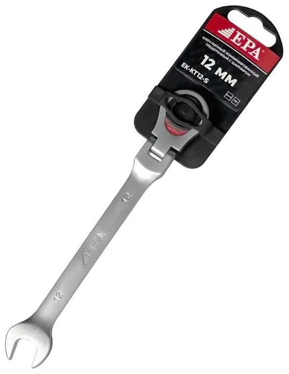 Купить EPA ключ комбинированный трещоточный 12 мм EK-KT12-S, 1 шт в ...