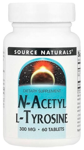 Купить Аминокислотный комплекс Source Naturals N-ацетил L-тирозин, 300 ...