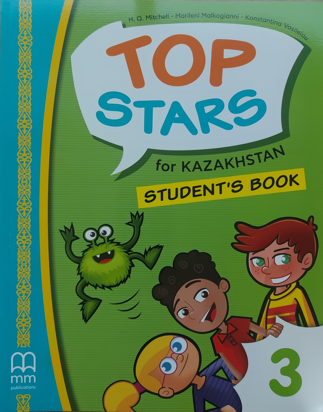 Купить Учебник H. Q. Mitchell: 3 Top stars for Kazakhstan. Students ...