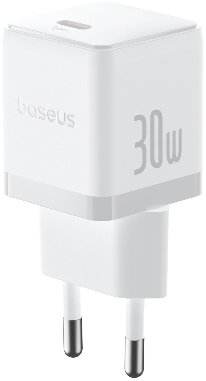 Купить Зарядное устройство Baseus Palm 1C 30W USB Type-C 30 Вт белый в ...