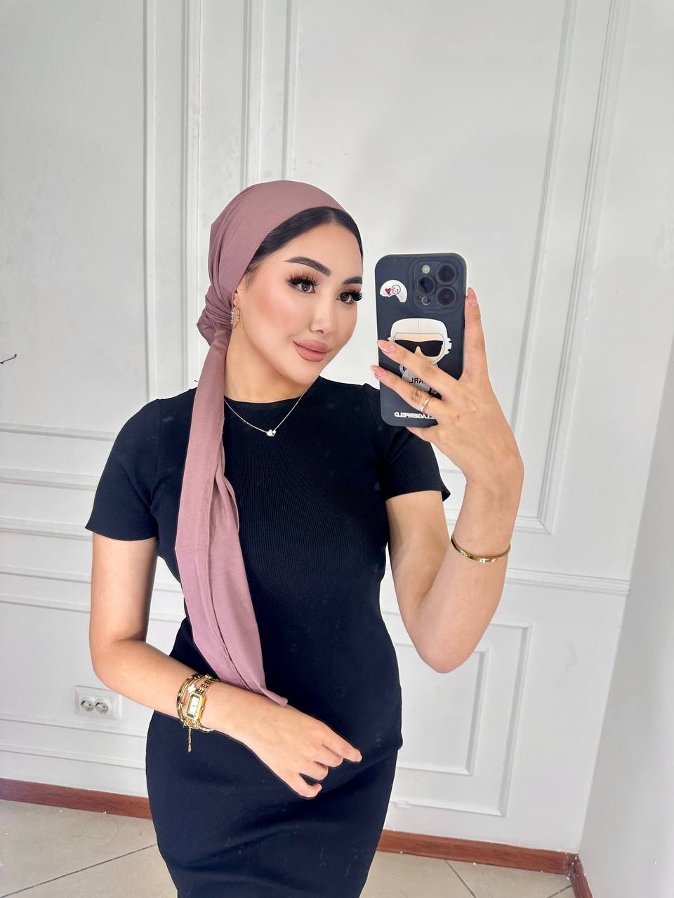 Купить Шарф SAQ muslim вискоза 170 x 40 см в Алматы – Магазин на Kaspi.kz