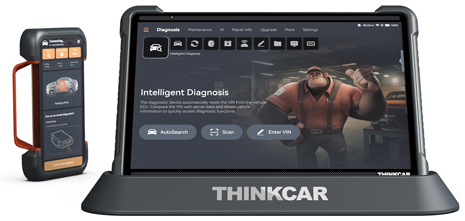 Купить THINKTOOL мультимарочный автосканер EXPERT 399 в Алматы ...