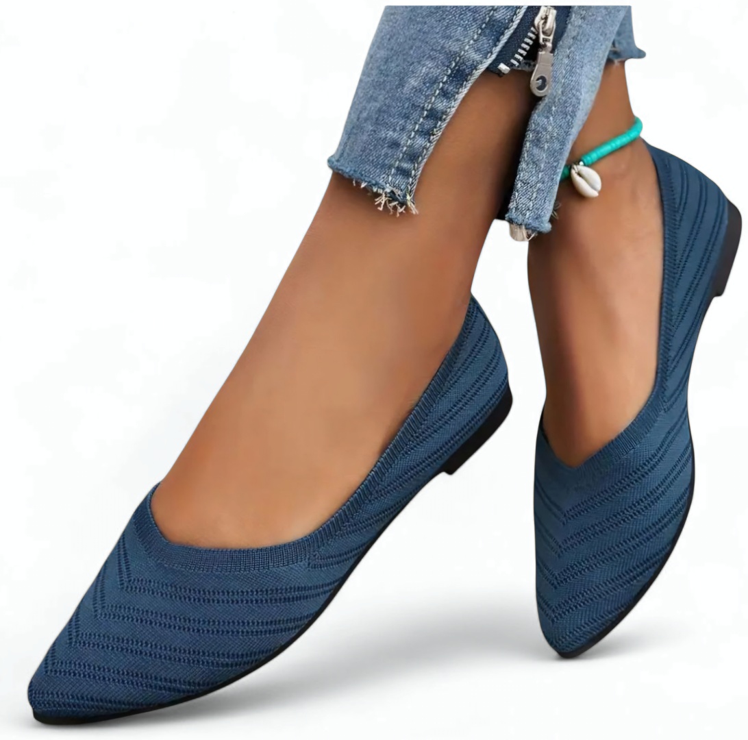 Купить Балетки ByRonica синий в Алматы – Магазин на Kaspi.kz