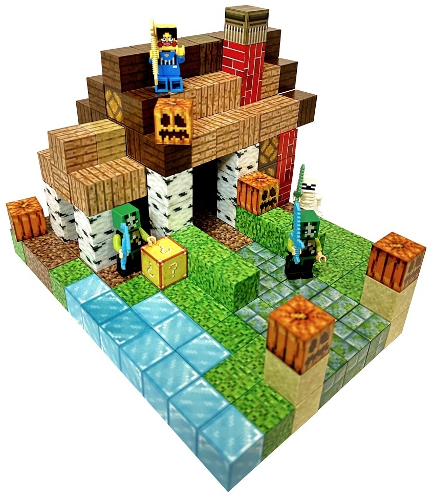 Купить Minecraft 2200 деталей 200 шт в Алматы – Магазин на Kaspi.kz