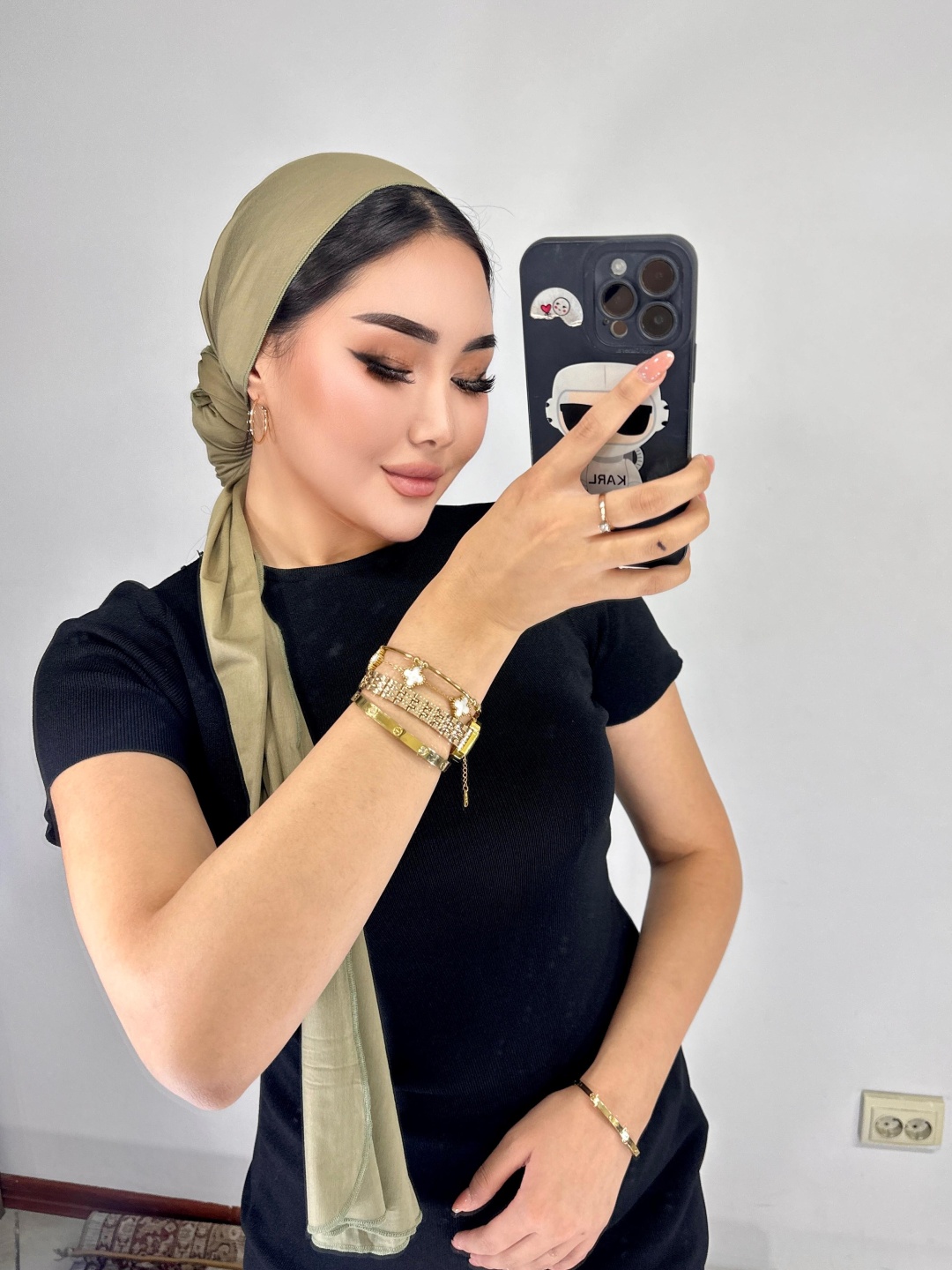 Купить Шарф SAQ muslim вискоза 170 x 140 см в Алматы – Магазин на Kaspi.kz