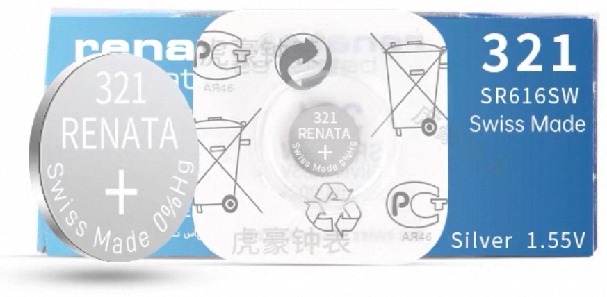 Купить Батарейка SR616 Renata 1 шт в Алматы – Магазин на Kaspi.kz