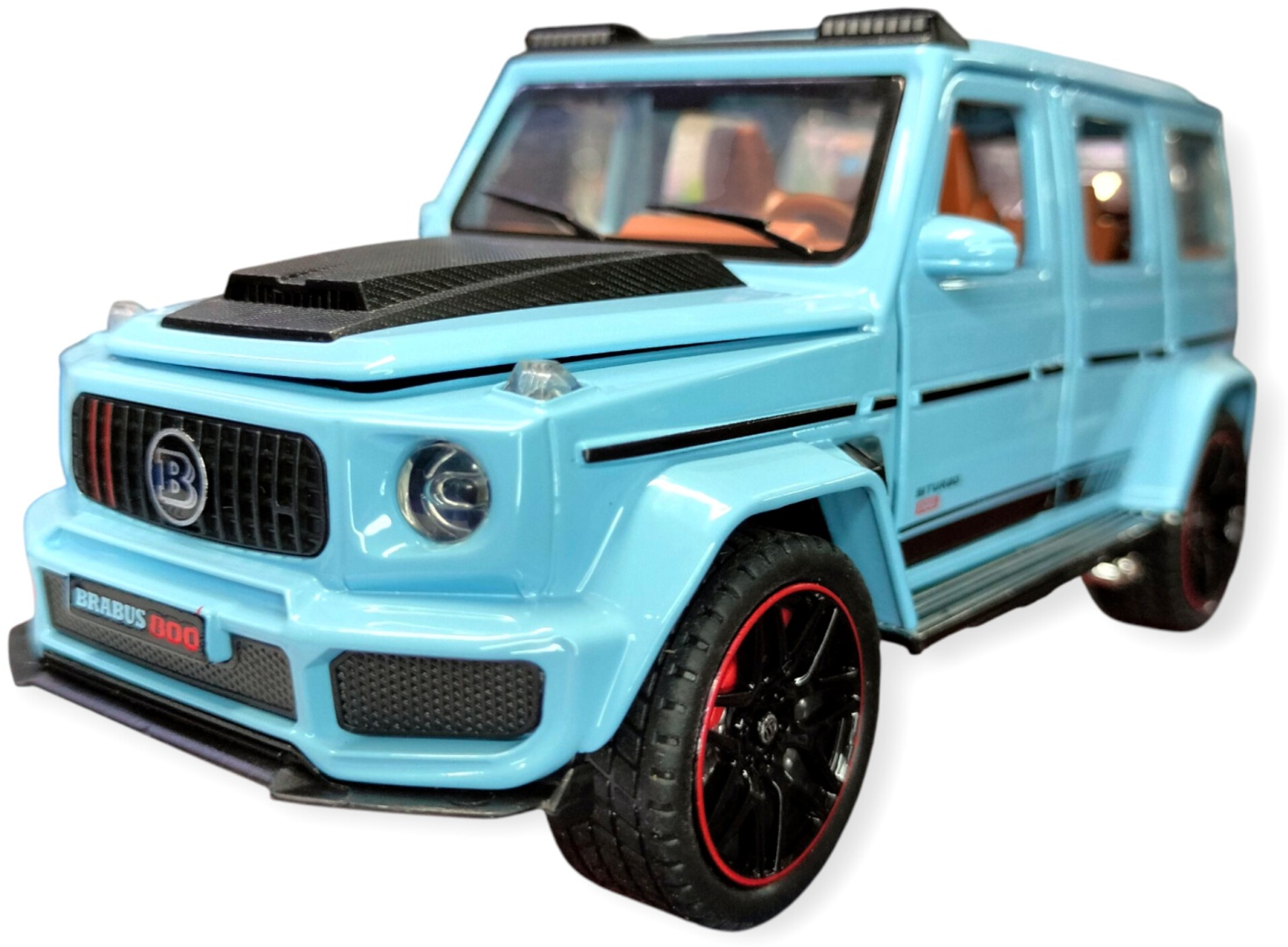 Купить Внедорожник Mini Auto Brabus голубой в Алматы – Магазин на Kaspi.kz