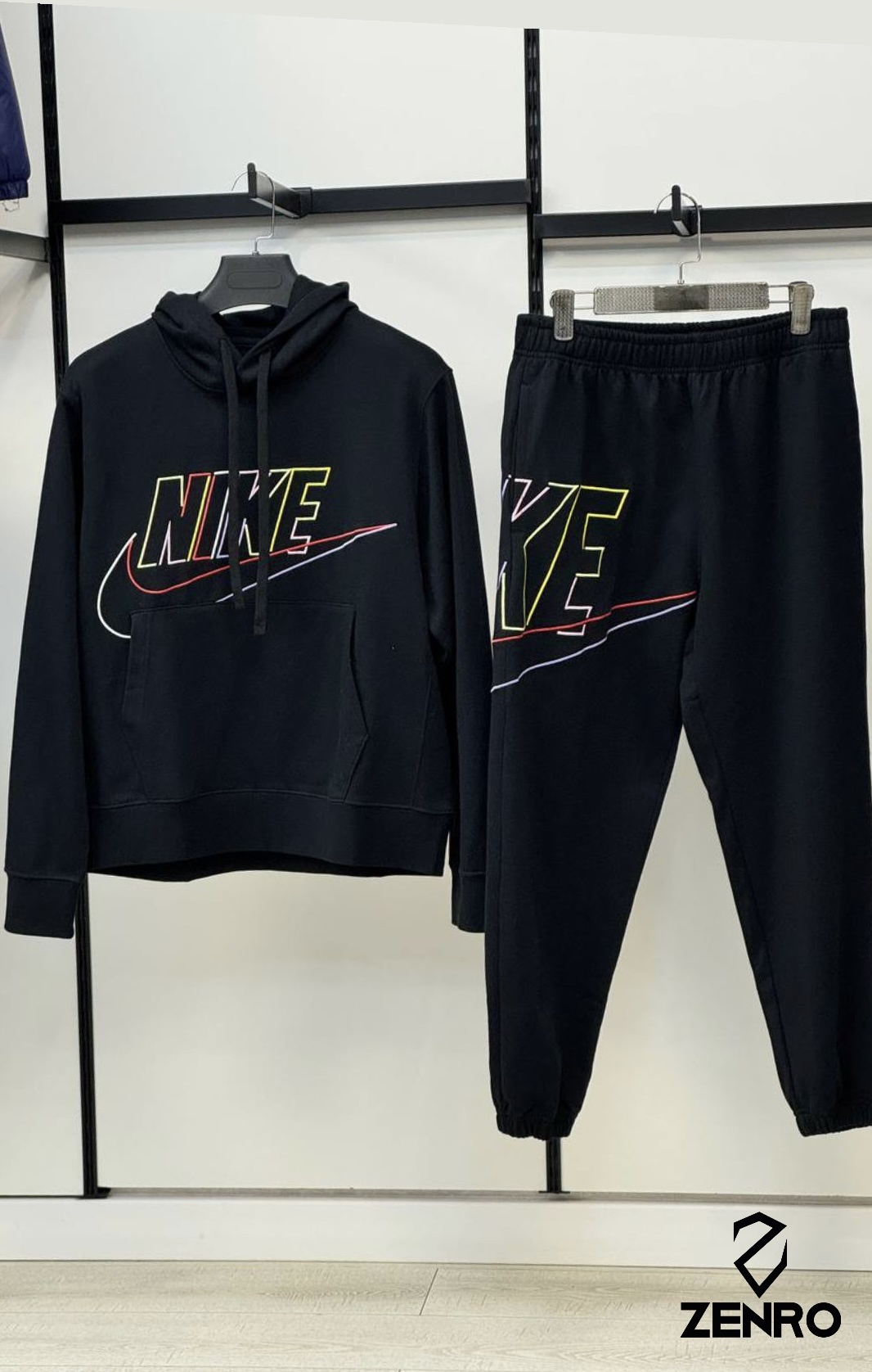 Купить Повседневный костюм ZENRO черный в Алматы – Магазин на Kaspi.kz